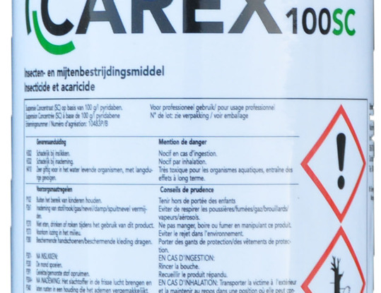 Carex - Insekticiden / acariciden - Gewasbescherming