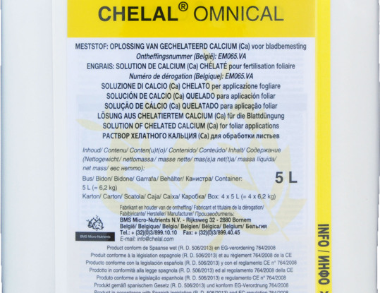 Chelal omnical - Bladvoeding - Meststoffen - Sierteelt