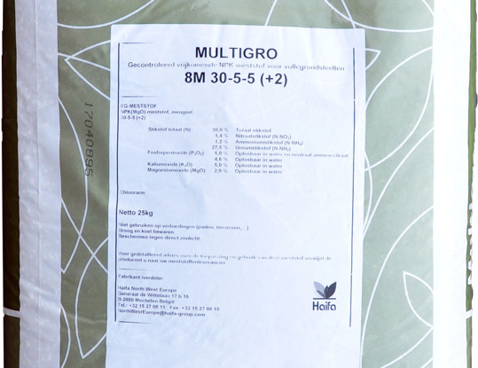 Multigro 8M 30-5-5+2MgO - Traagwerkende Meststoffen