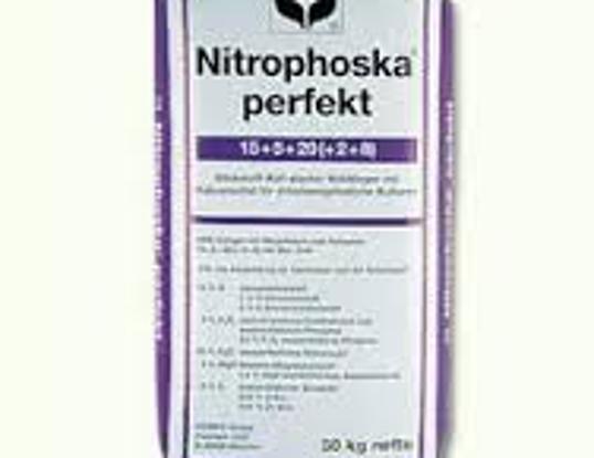 Nitrophoska perfect 15-5-20+2+8 - NPK-meststof