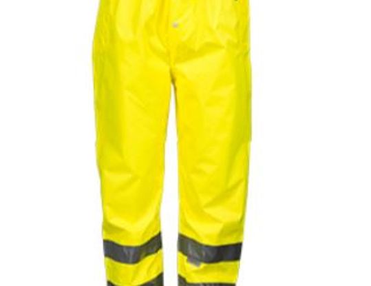 Regenbroek fluo geel - Kledij high visibility